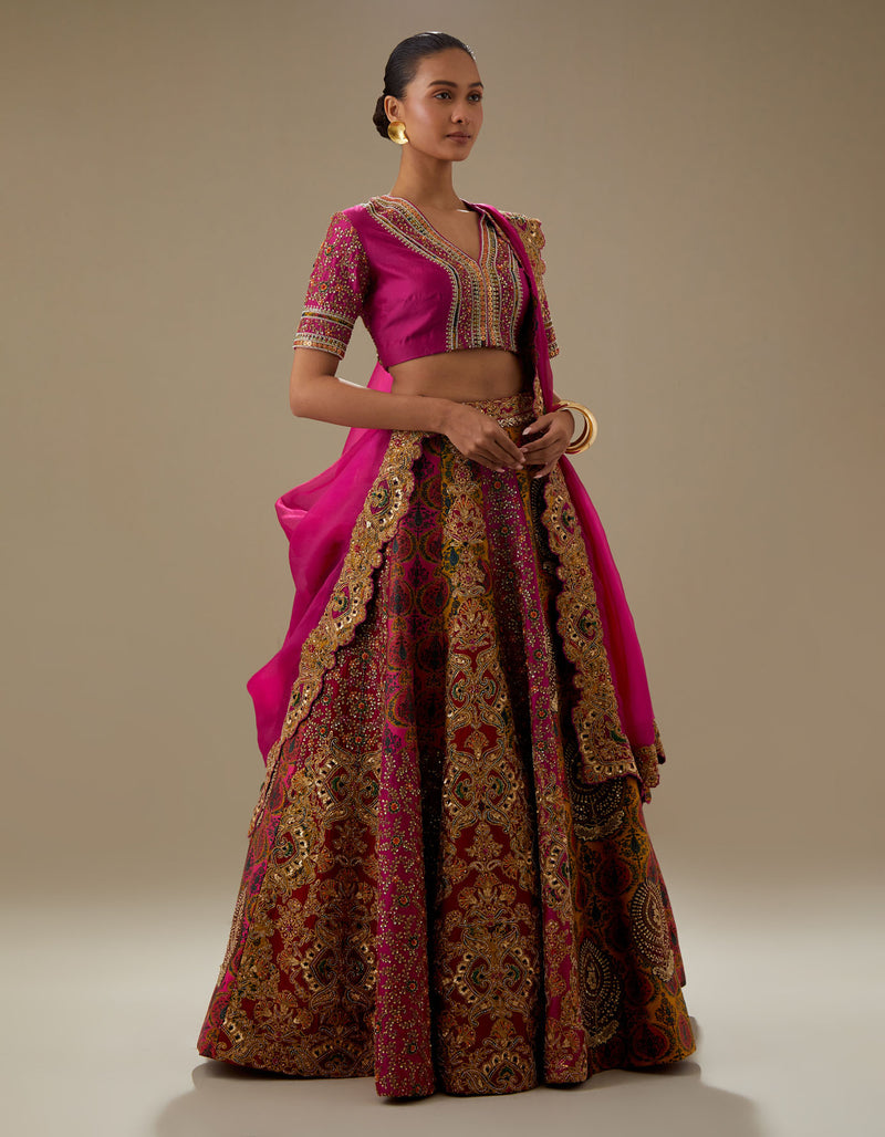 Rani Paro Punanya Lehenga Set – Debyani